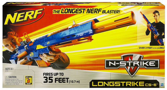Dejuguetes: Nerf N-STRIKE LONGSTRIKE S-6