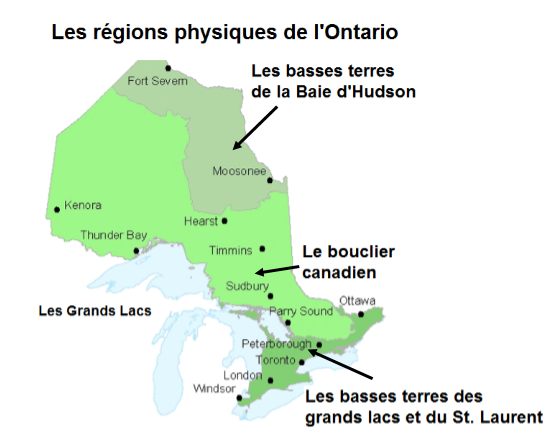 Le Blog de Mme Sewell: Assignment 3 (Grade 3): Map of Ontario's ...