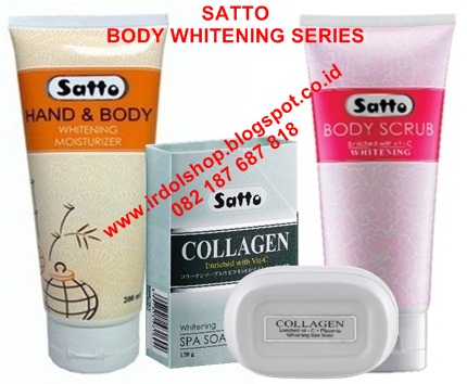 Ird Ol Shop : SATTO BODY WHITENING SERIES