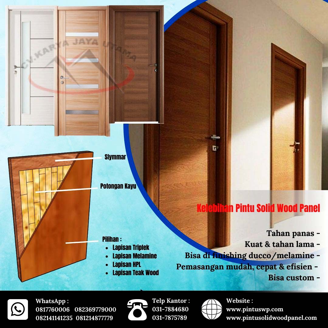 BERBAGAI JENIS PINTU: DISTRIBUTOR DAN APLIKATOR | PINTU SOLID WOOD ...