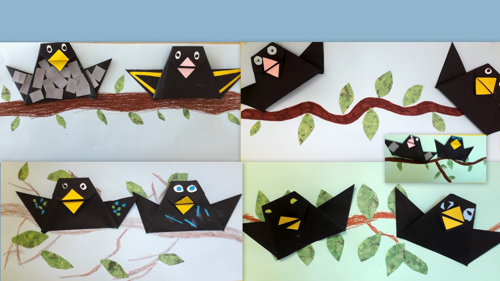 Kunst ja meisterdamine: Volditud linnud