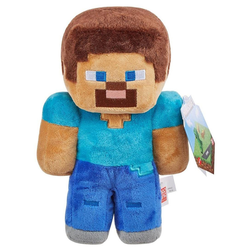 Minecraft Steve? Mattel 8 Inch Plush | Minecraft Merch