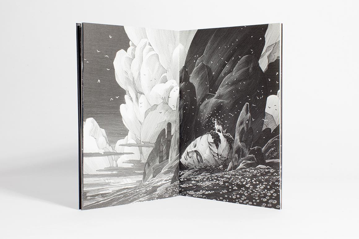 INSIDE THE ROCK POSTER FRAME BLOG: Black Dragon Press Traces Art Book