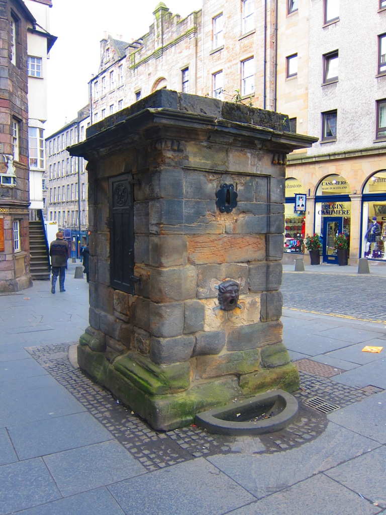 Cisterns in the Old Town, Edinburgh