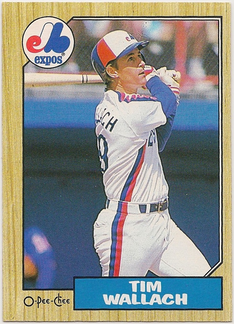 Tim Wallach: 1987 O-Pee-Chee