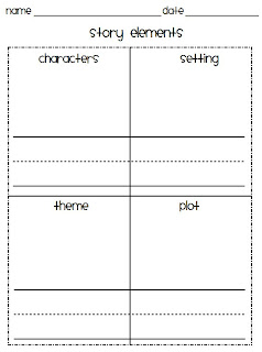 Classroom Freebies Too: Story Elements