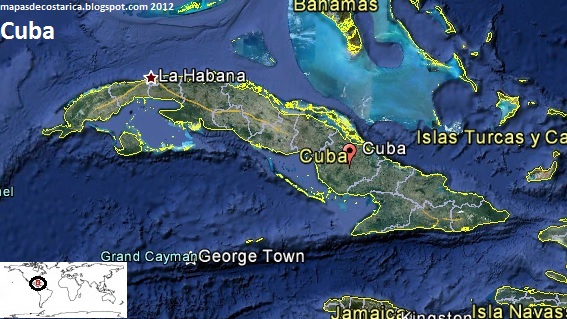 MAPAS DE: Cuba