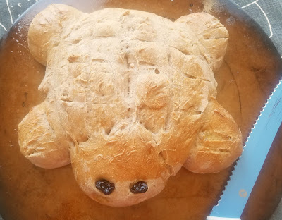 Learning about kneading dough