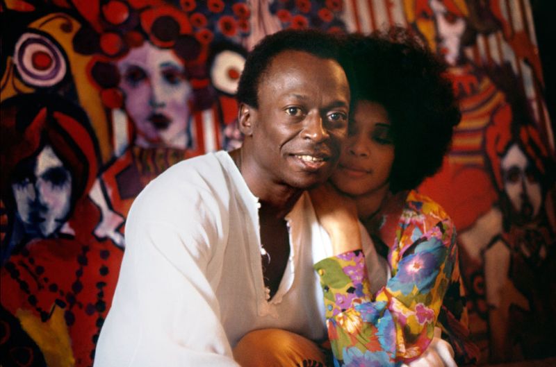 Photos of Miles Davis and His Wife Betty Davis During Their Short ...