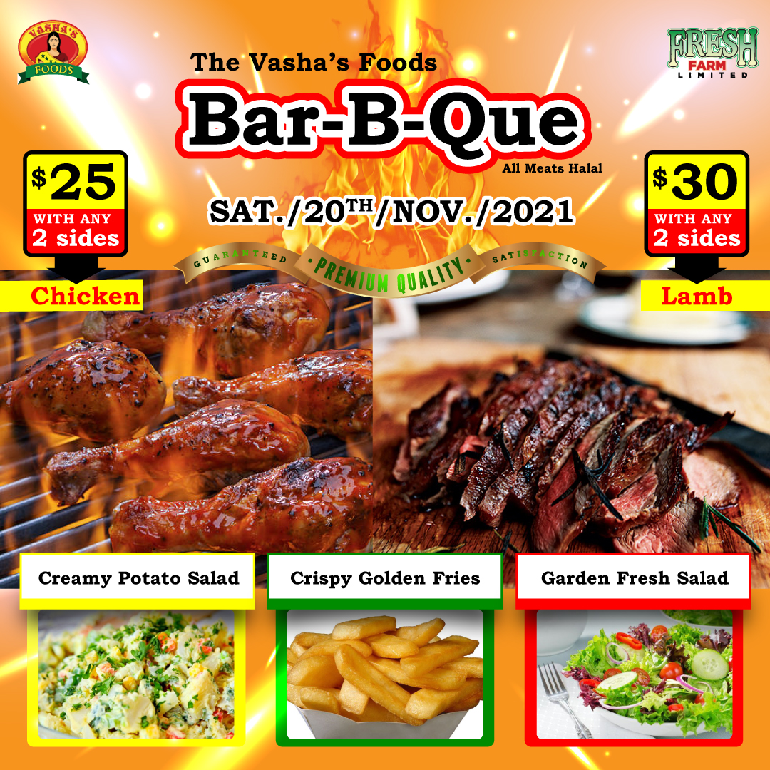 Online Portfolio: Sample Social Media posts for Vasha's Foods Limited