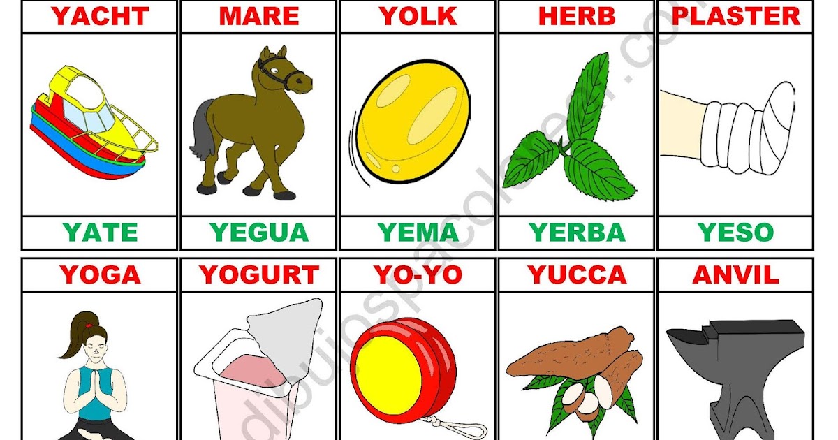 Imagenes En Ingles Con La Letra Y