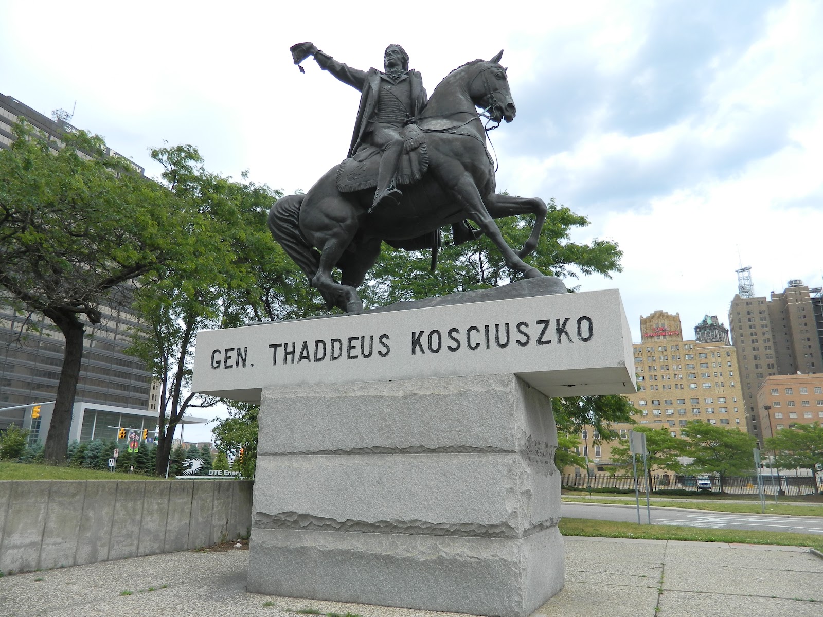 Running to 50: Statues of Downtown Detroit