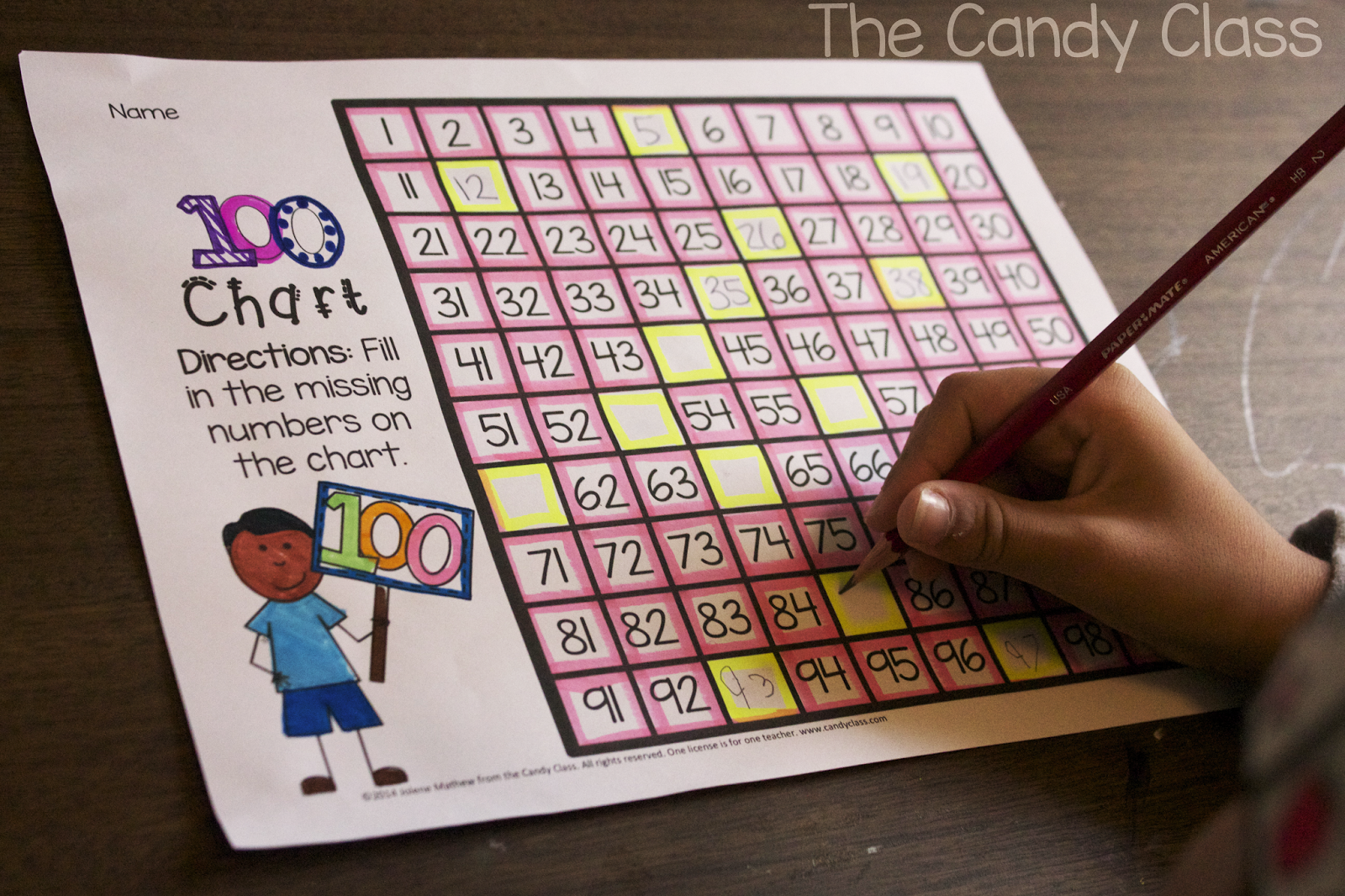 100th Day of School….Let's Celebrate! - The Candy Class