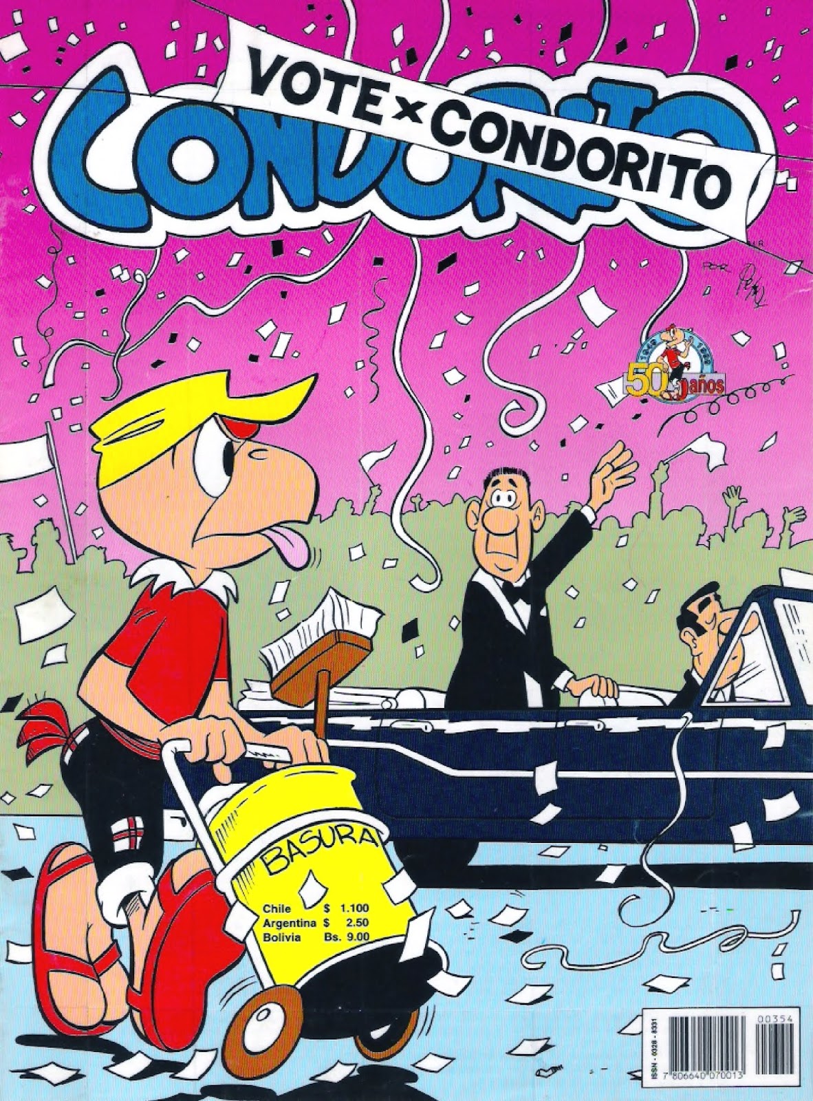 CONDORITO AVENTURERO V2.0: PORTADAS CLASICO 248 AL 357