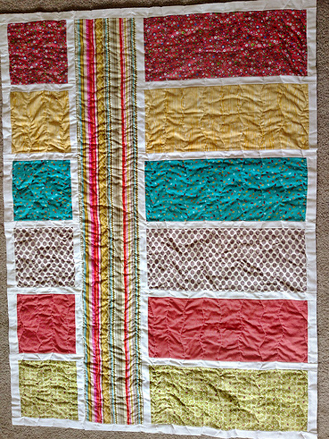 Bijou Lovely: Colorblock quilts.