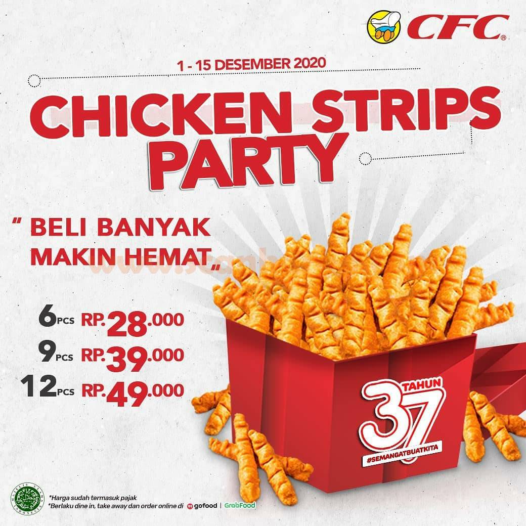 CFC Promo Chicken Strips Party Harga Mulai Rp 28.000* | scanharga