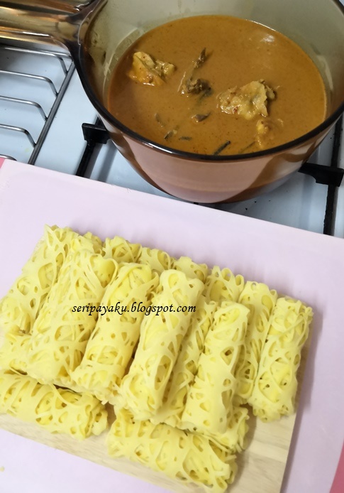 My Kuali: Iftar #8 Roti jala kuah kari