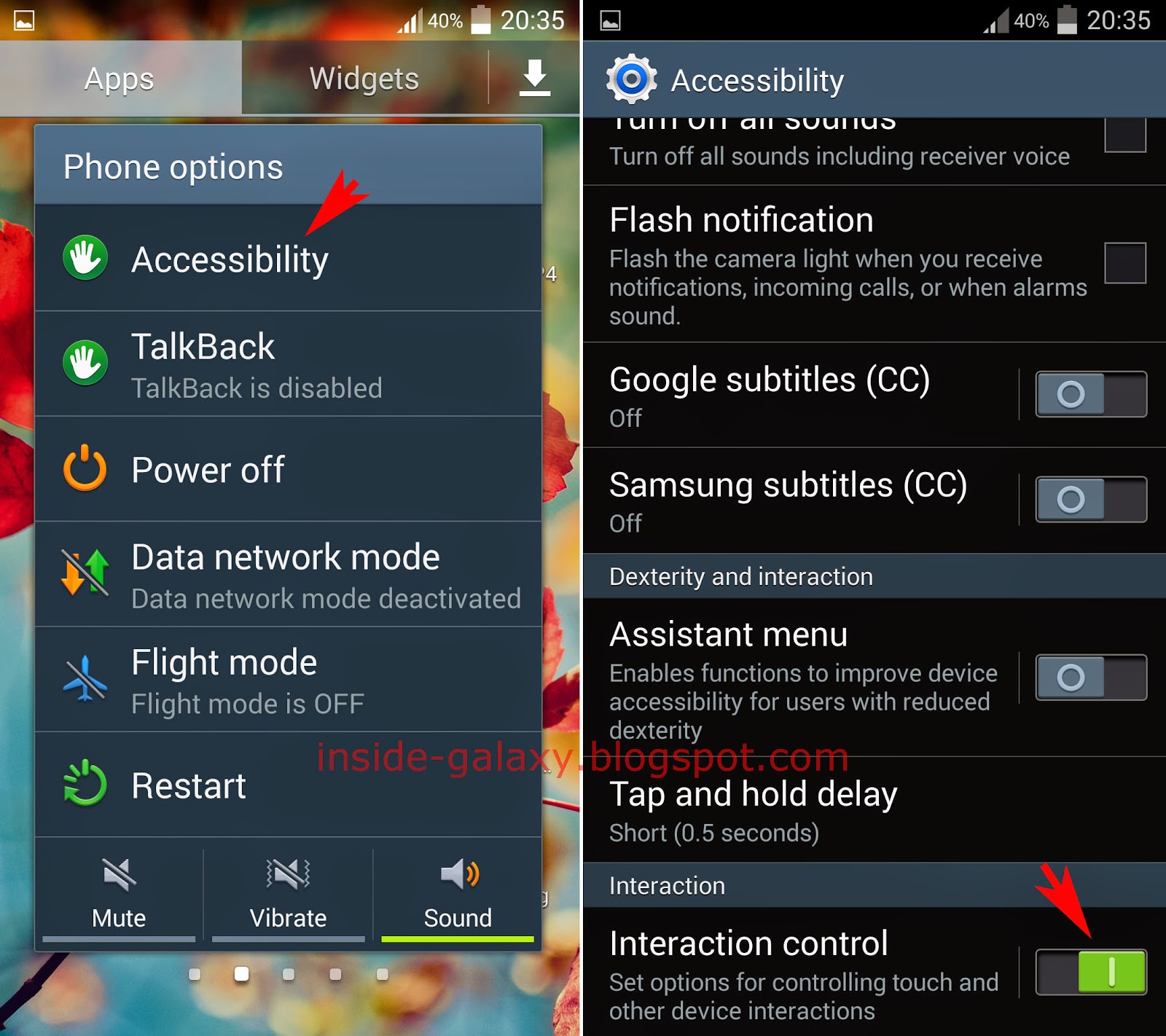 Inside Galaxy: Samsung Galaxy S4: How to Enable and Use Interaction ...