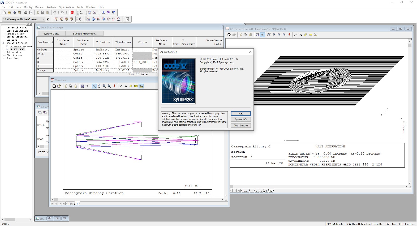 Software Solution Synopsys CODE V Optical Design Software CODE V 11 1 software-solution-synopsys-code-v-optical-design-software-code-v-11-1