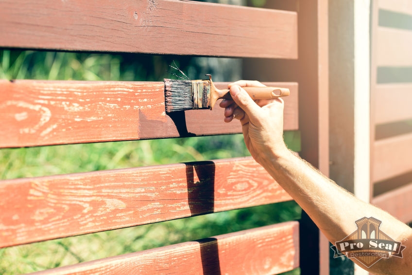 What's Involved with Painting a Wooden Fence by Gary Smith of Pro Seal ...