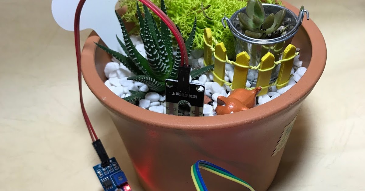 Arduino筆記(27)：土壤濕度檢測YL-38 + YL-69 | 天花板隨記