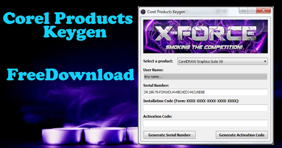 Corel All Products Universal Keygen 2020 Xforce V3
