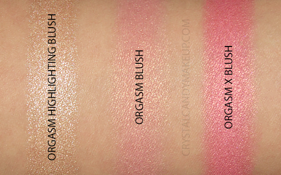 NARS Orgasm X Cheek Palette - CrystalCandy Makeup Blog | Review + Swatches