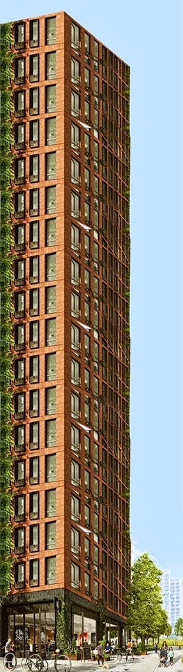 Playing with perspective: how renderings suggest new 18-story tower ...