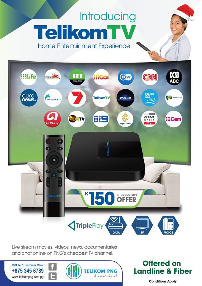 20 unlimited 'free-to-air' channels from Telikom TV - Tech Pacific