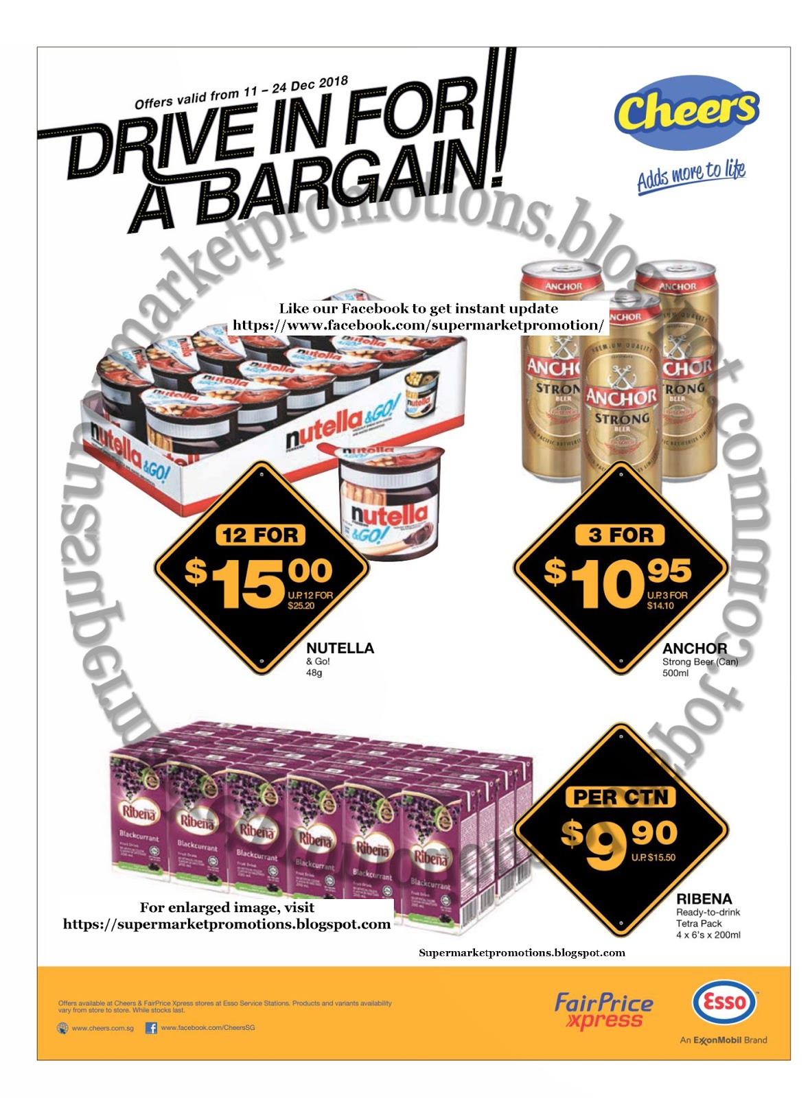 Cheers Promotion 11 - 24 December 2018 ~ Supermarket Promotions