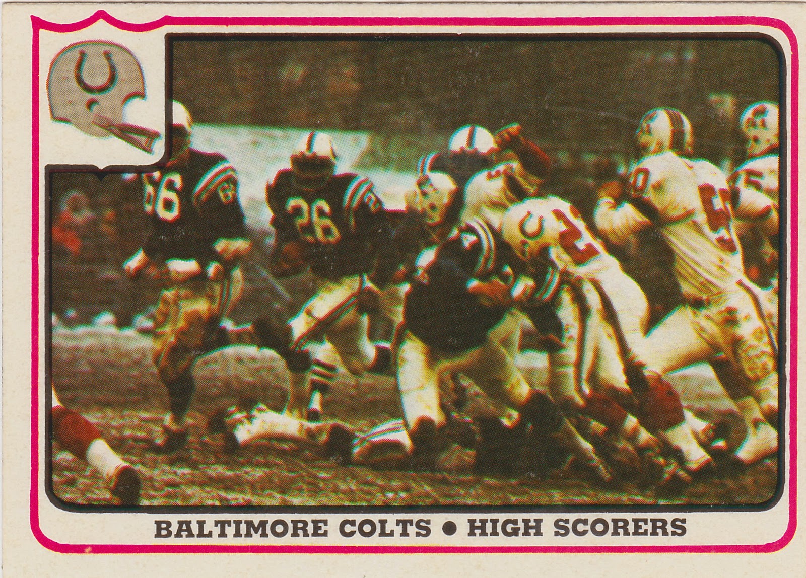 The Five Tool Collector: Baltimore Colts Card History Pt.7 The mid 70s
