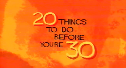 Curious British Telly: 20 Things to Do Before You're 30