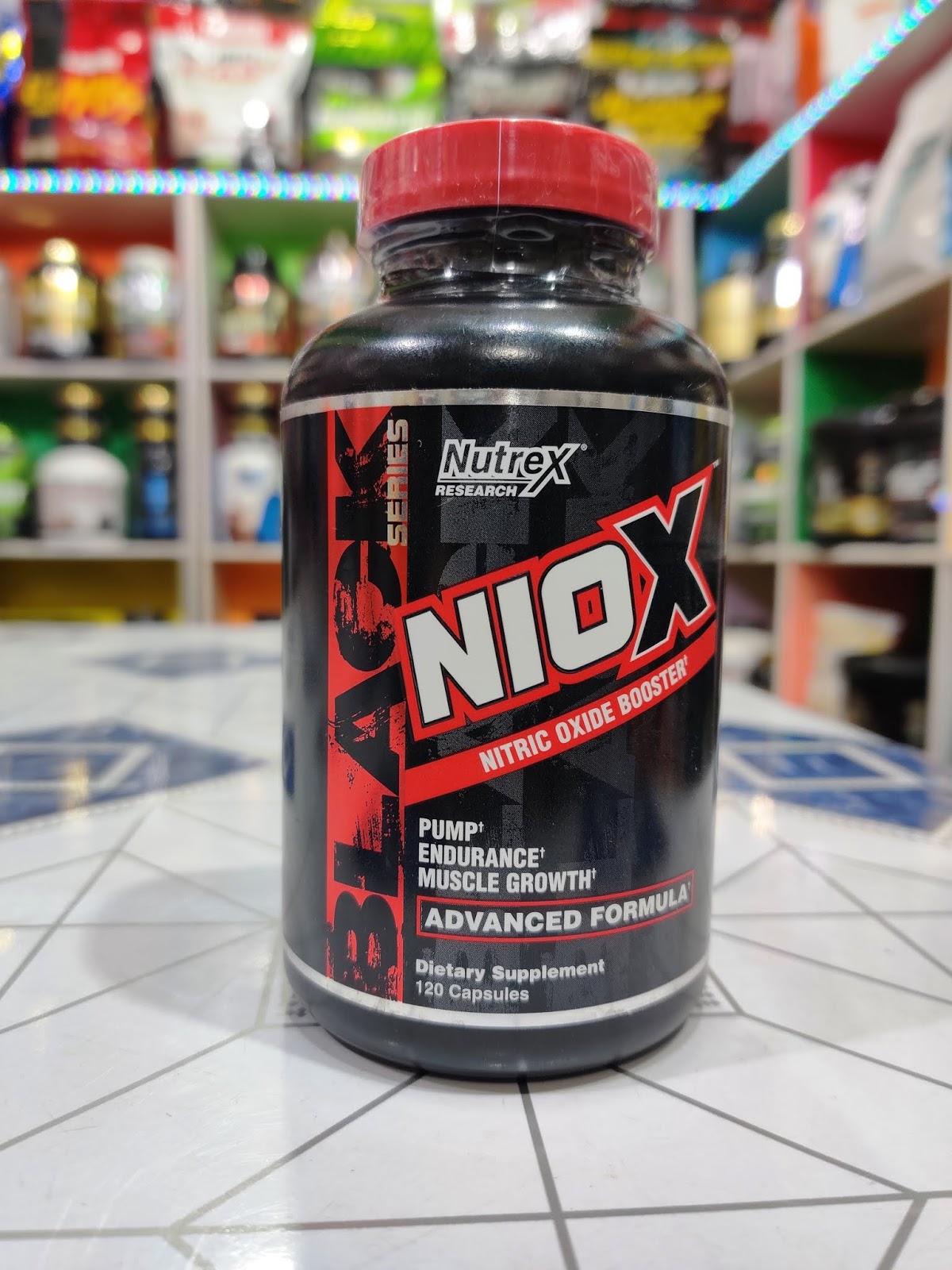 Niox Nitric Oxide Booster 120 Capsules - NCRFS