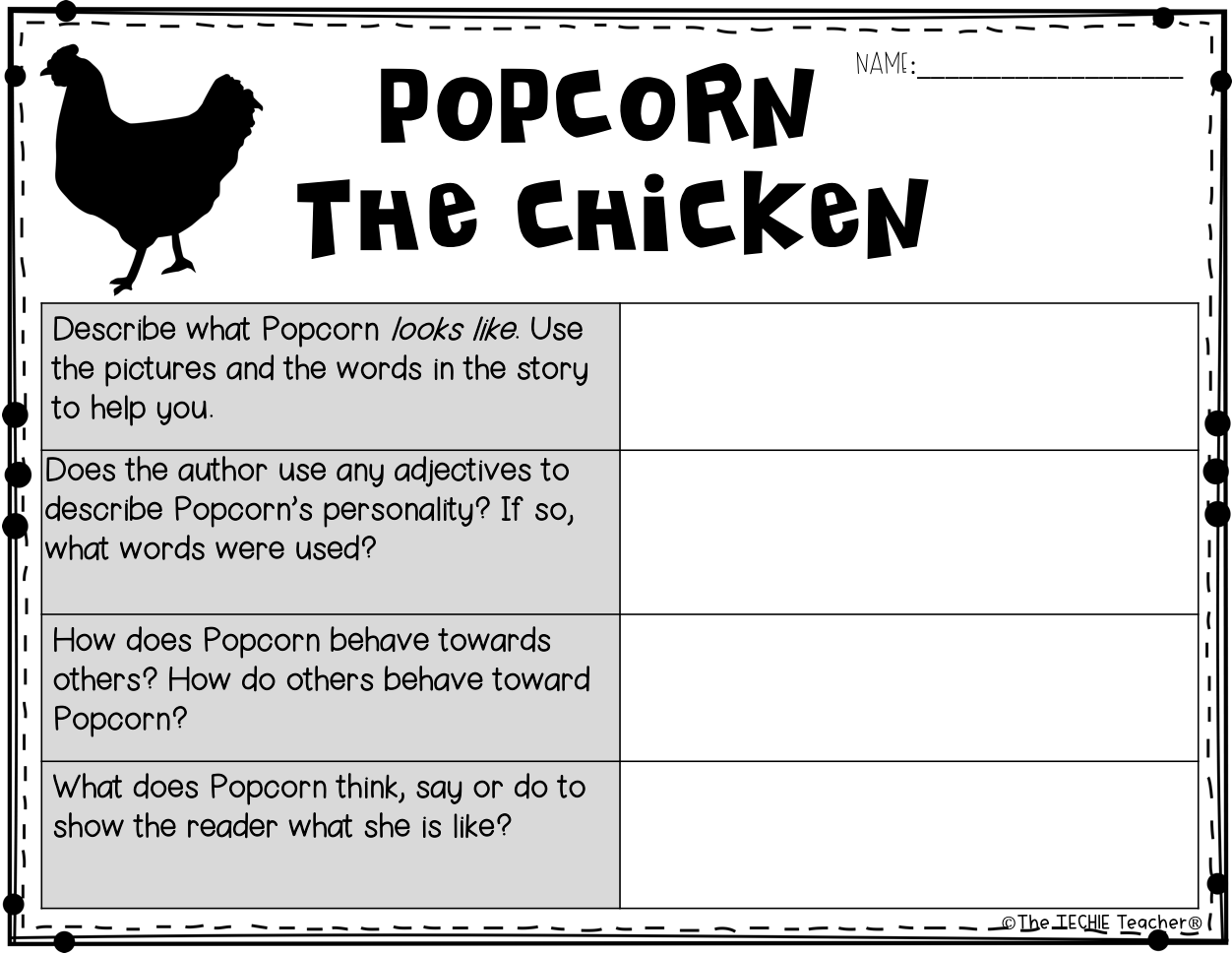 Using The Fabulous Friend Machine to Help Teach Characterization | The ...