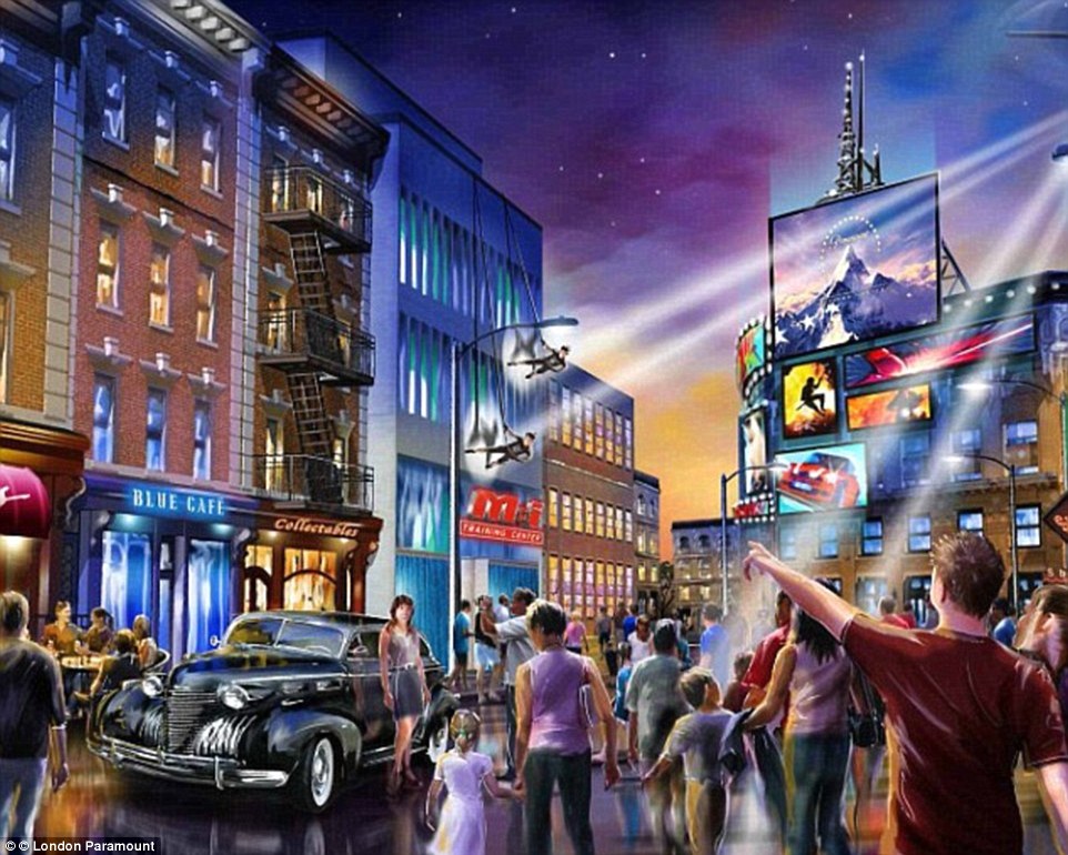 NickALive!: London Paramount Theme Park Could Open In 2022