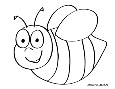 29+ Sketsa Gambar Lebah