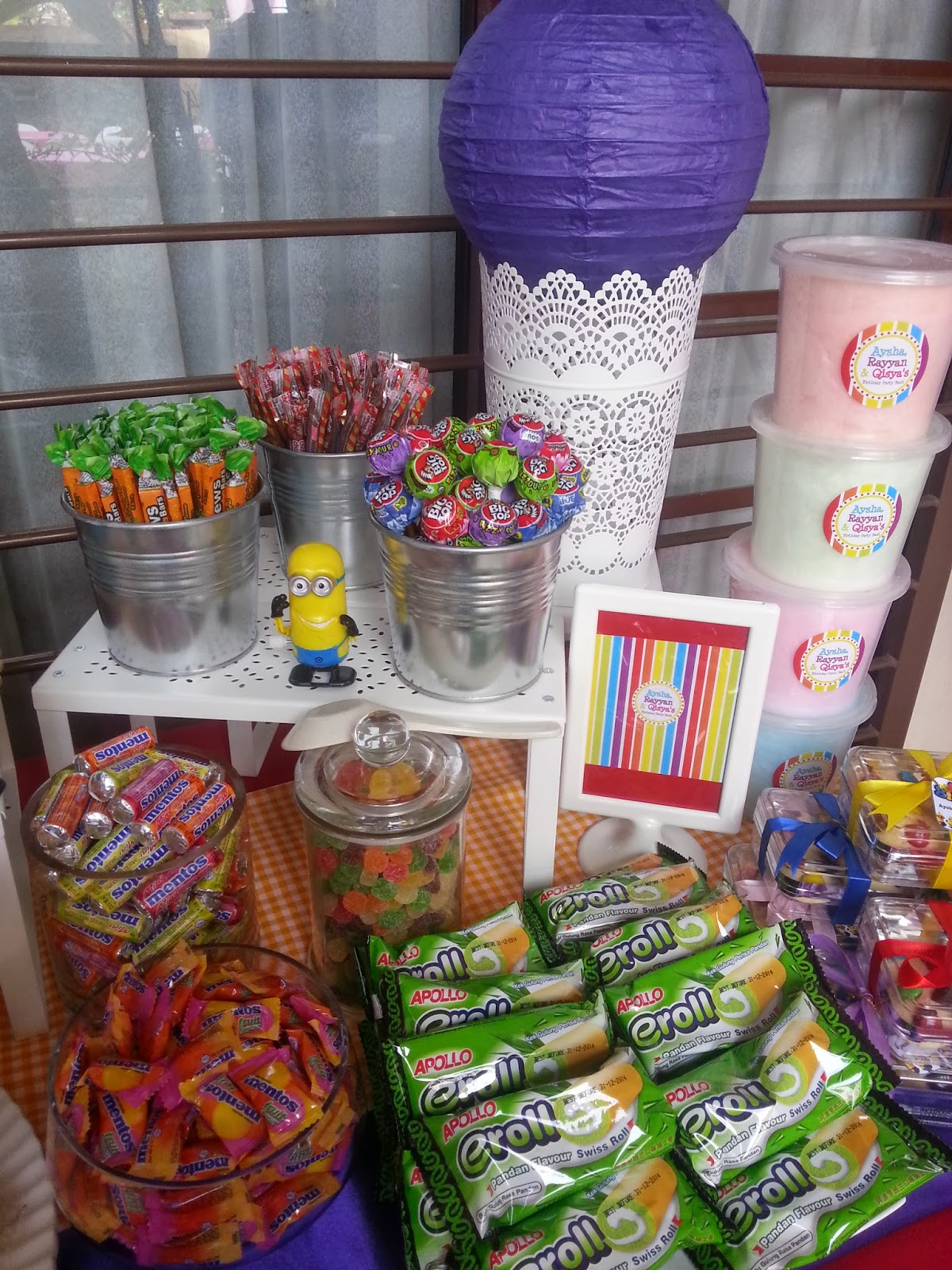 Zeti Hot Oven: 365 Hot Oven - Candy Buffet Aysha, Rayyan & Qisya