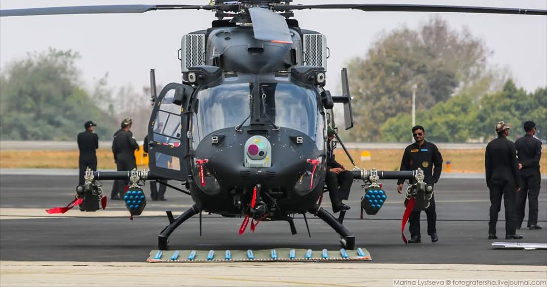 Asian Defence News: HAL Rudra Attack Helicopter with M621 Cannon on a ...