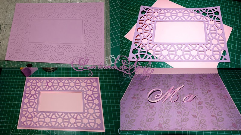 Los tesoros de Any Stef: Tarjeta calada de diseño geométrico (día de la ...