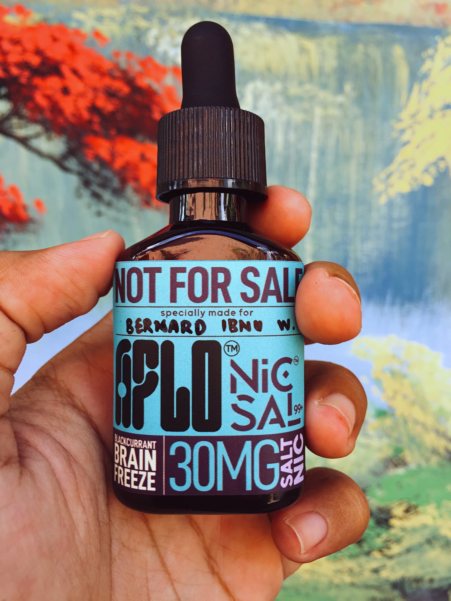 REVIEW AFLO BLACKCURRANT BRAIN FREEZE 30MG SALT NICOTINE by MOVI