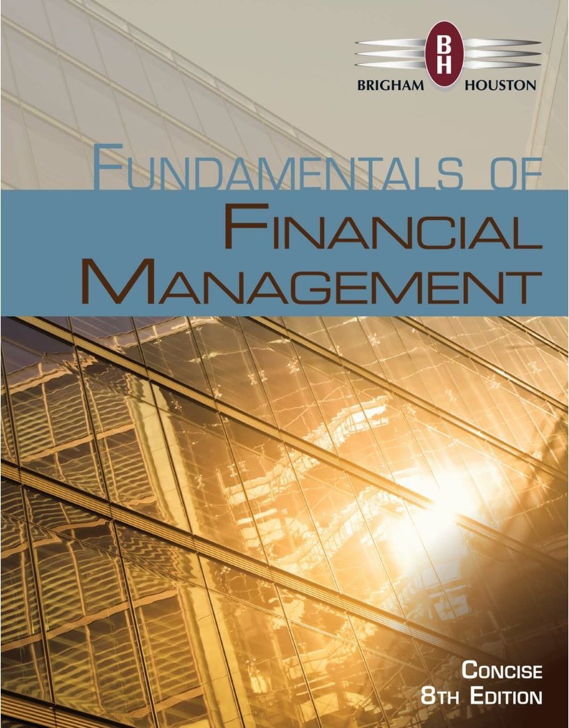 Fundamentals of Financial Management, Concise Edition – PDF – eBook ...