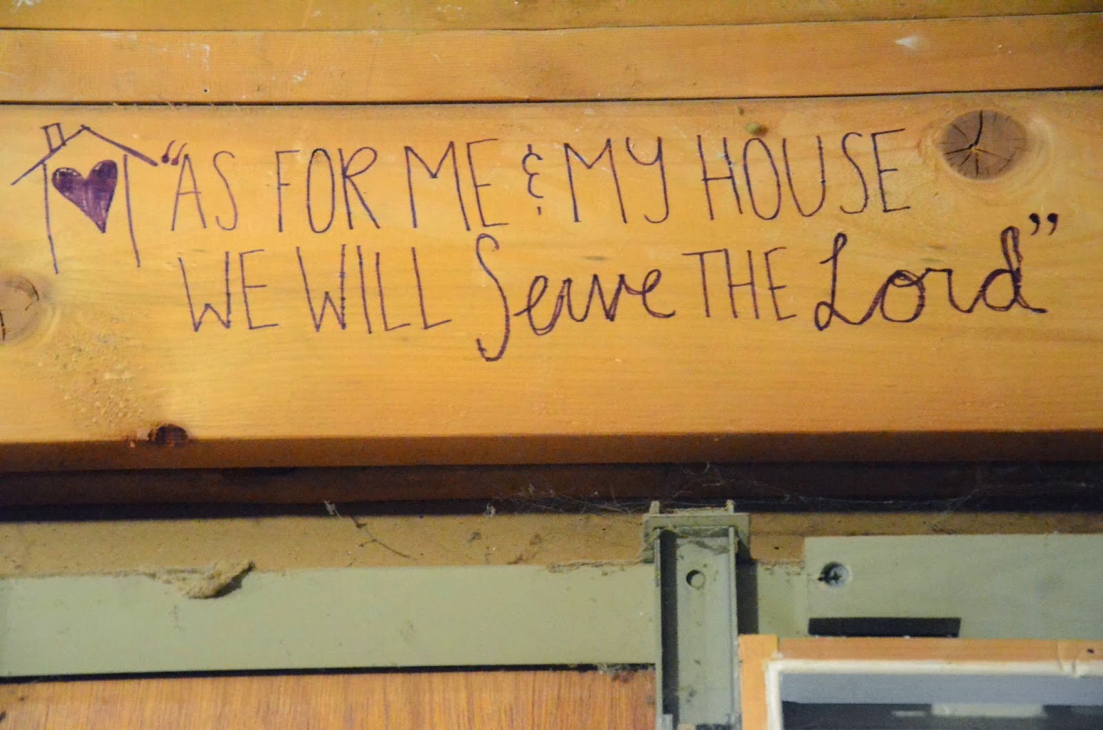 A Day at a Time: The Writing on the Walls