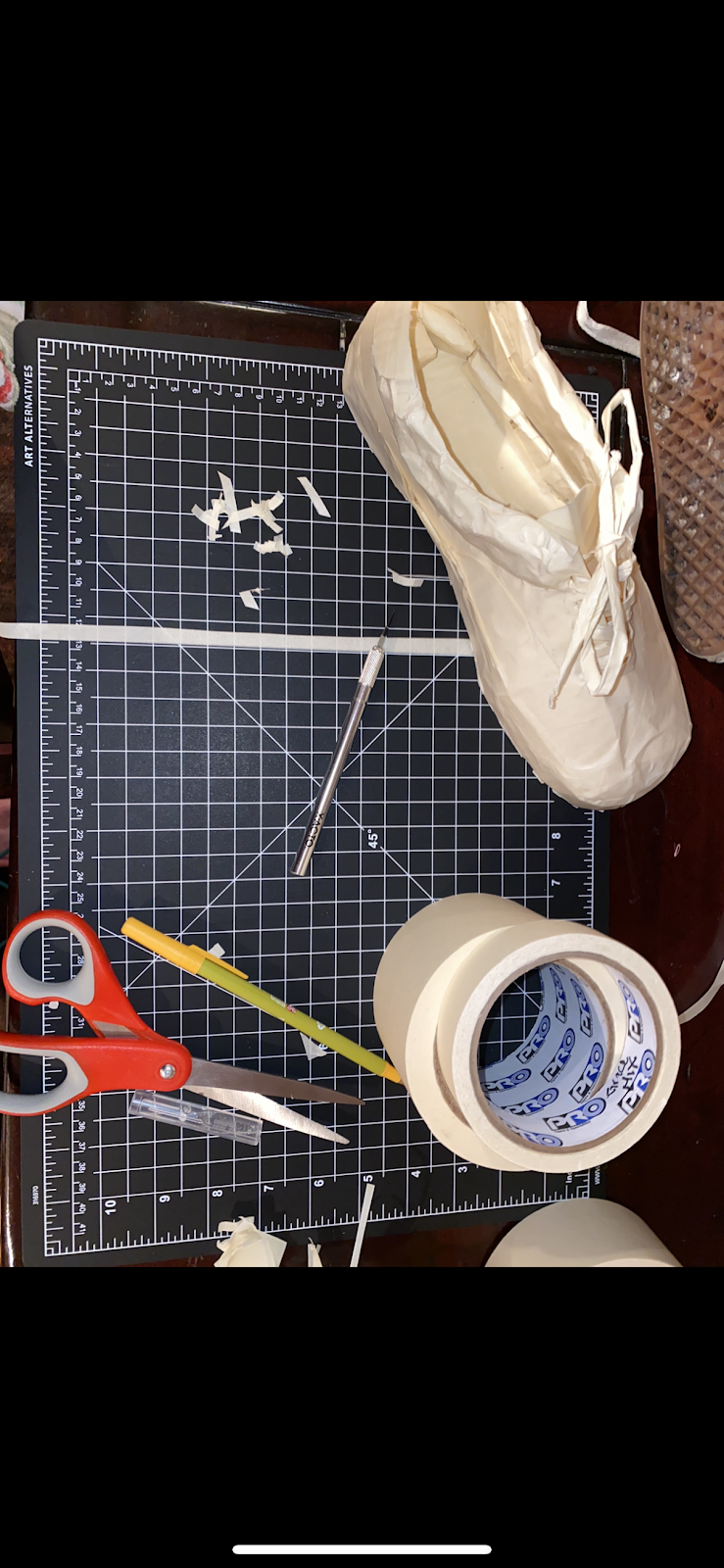 Masking Tape Shoes