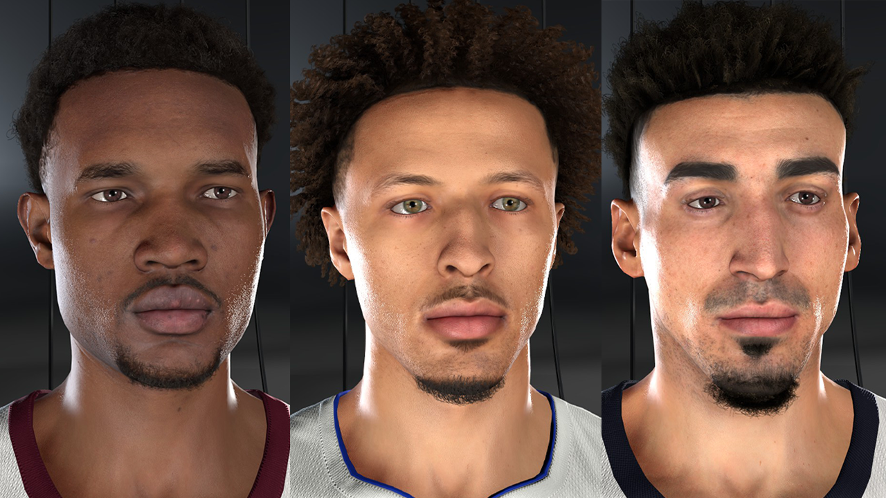NBA 2K22 All Cyberfaces / Face Scans from Official Patch 1.04