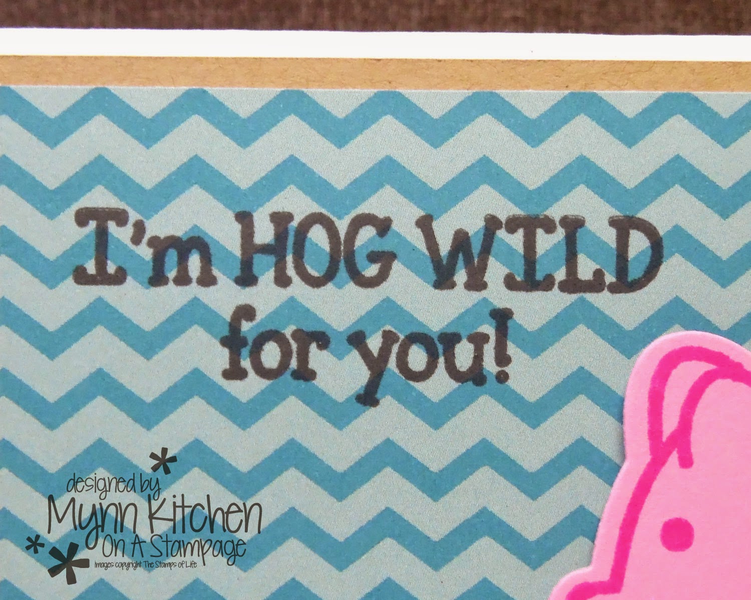 On A Stampage...: The Stamps of Life: Hog Wild!
