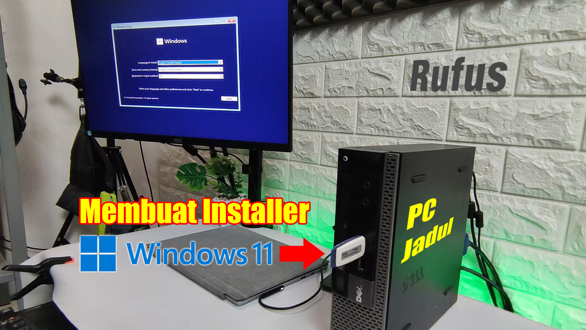 Cara Membuat Flashdisk USB Bootable dgn Rufus & Instal Windows 11 di PC ...
