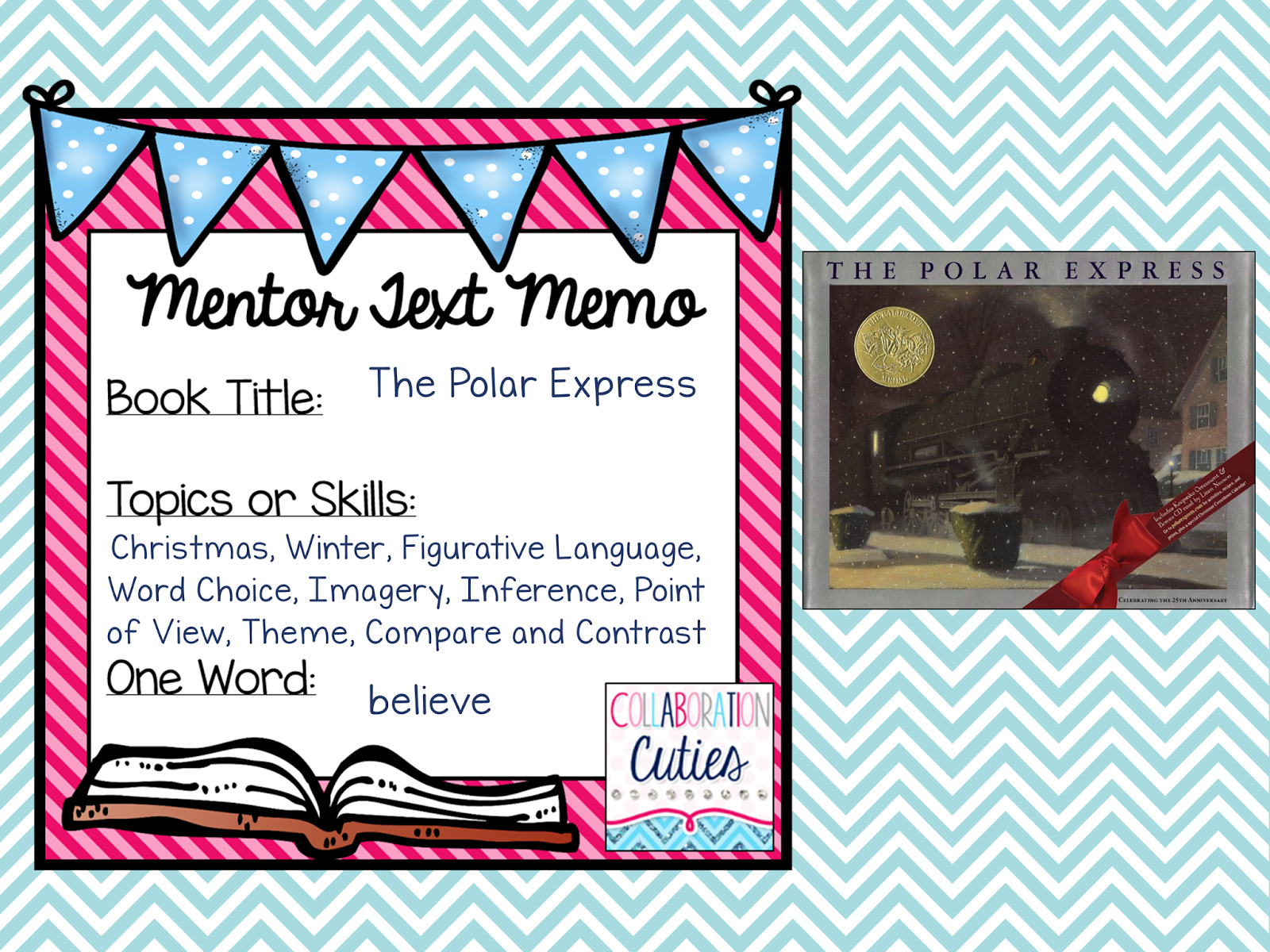 Collaboration Cuties: The Polar Express Figurative Language Activities ...