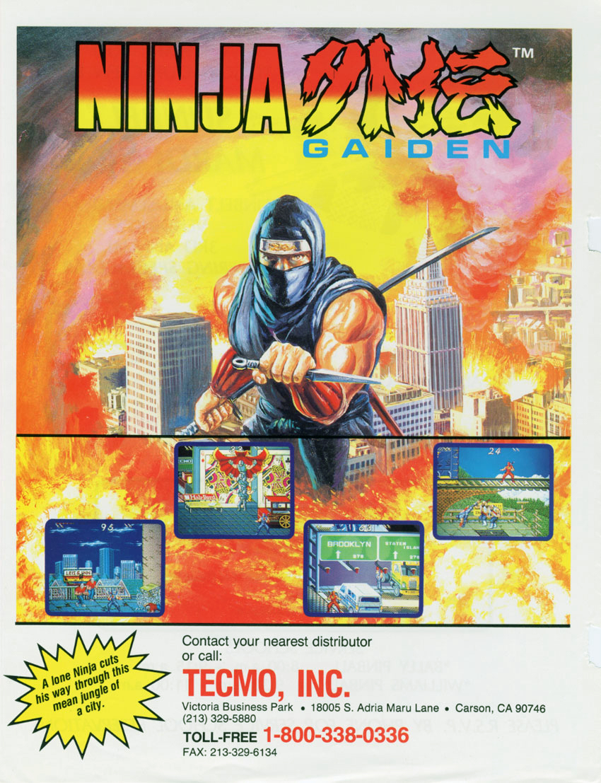 Nostallgia Brasil: Ninja Gaiden (Arcade)