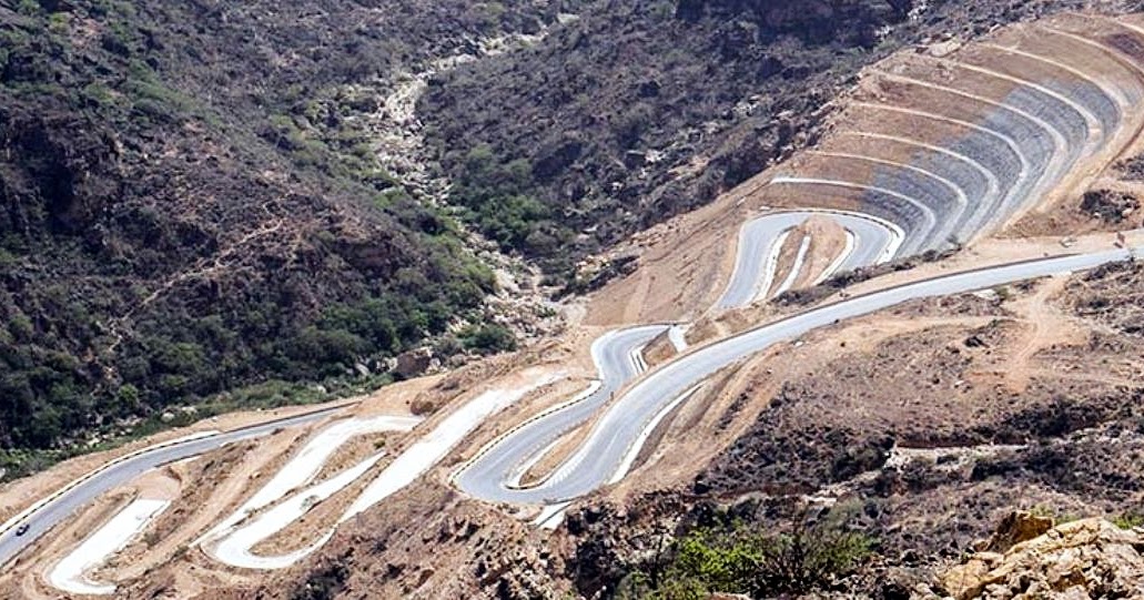 Salalah - Dhofar region in Sultanate of Oman: Dhalkut - Salalah ...