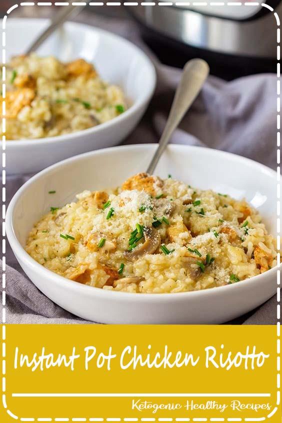 Instant Pot Chicken Risotto - Food Easy Delicious